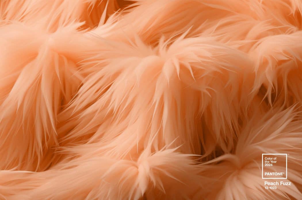 PANTONE NAMES PEACH FUZZ AS THE COLOR OF THE YEAR 2024